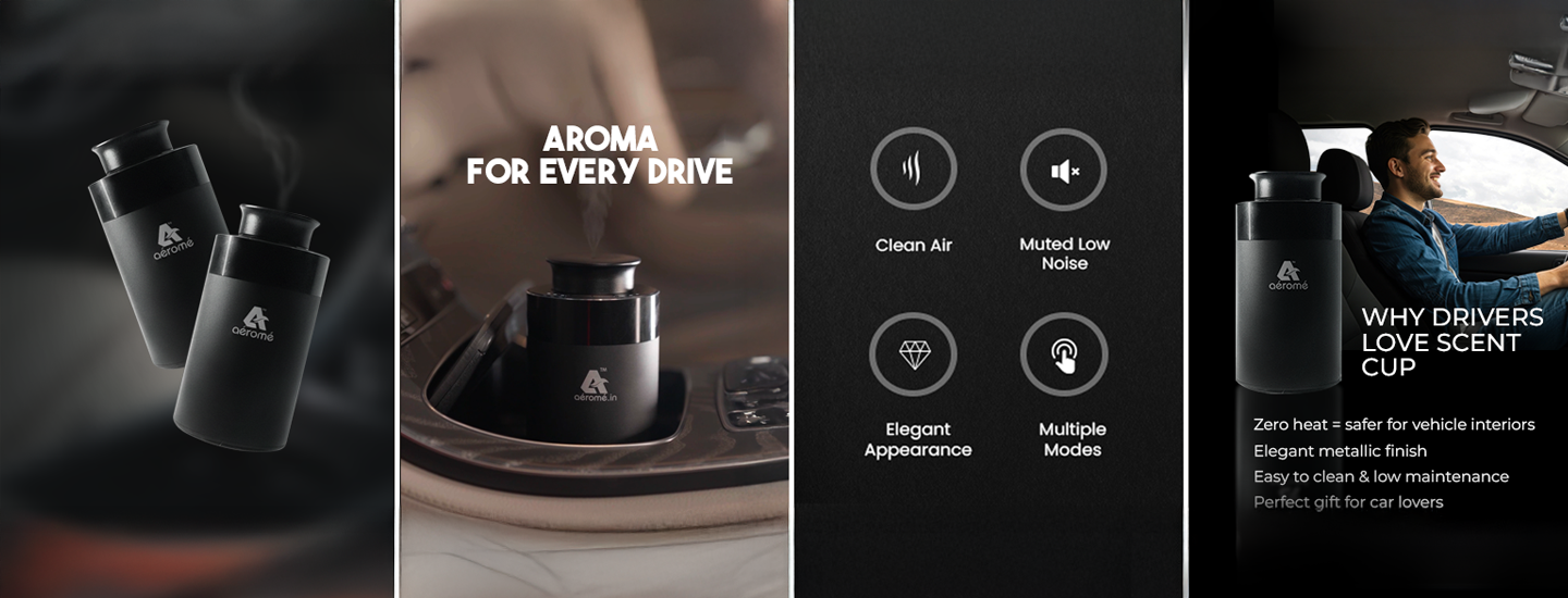 Scent Cup - Car Fragrance Diffuser – Aéromé